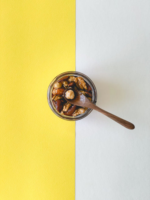 Nut mix in pine cone syrup – MomCooksJam